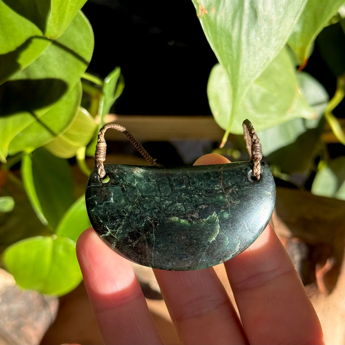 Serpentinite 'Supernova universe' Disc - Large – Simply Stone West Coast